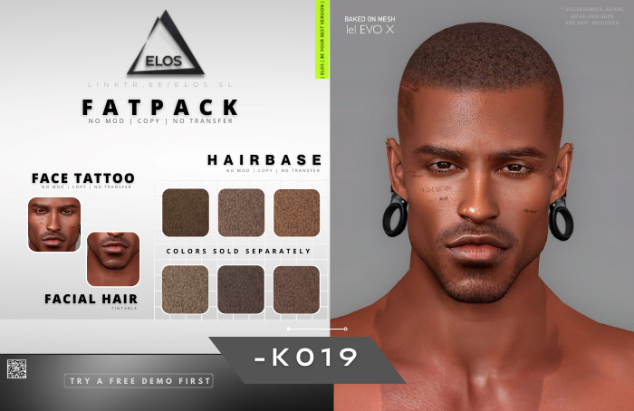 Second Life Marketplace [elos] K019 Fatpack